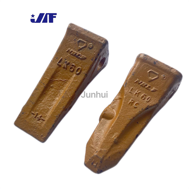 PC60 Forging Rock Teeth For Excavator Bucket 1.7KG 201-70-24140